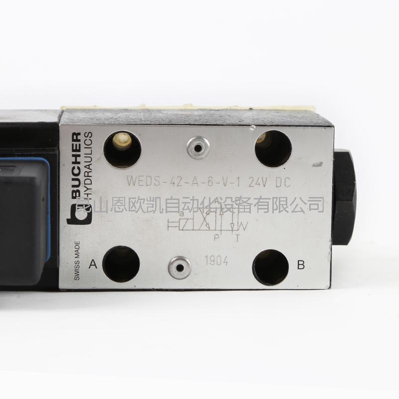德国布赫BUCHER电磁阀WEDS-42-A-6-V-1 24VDC